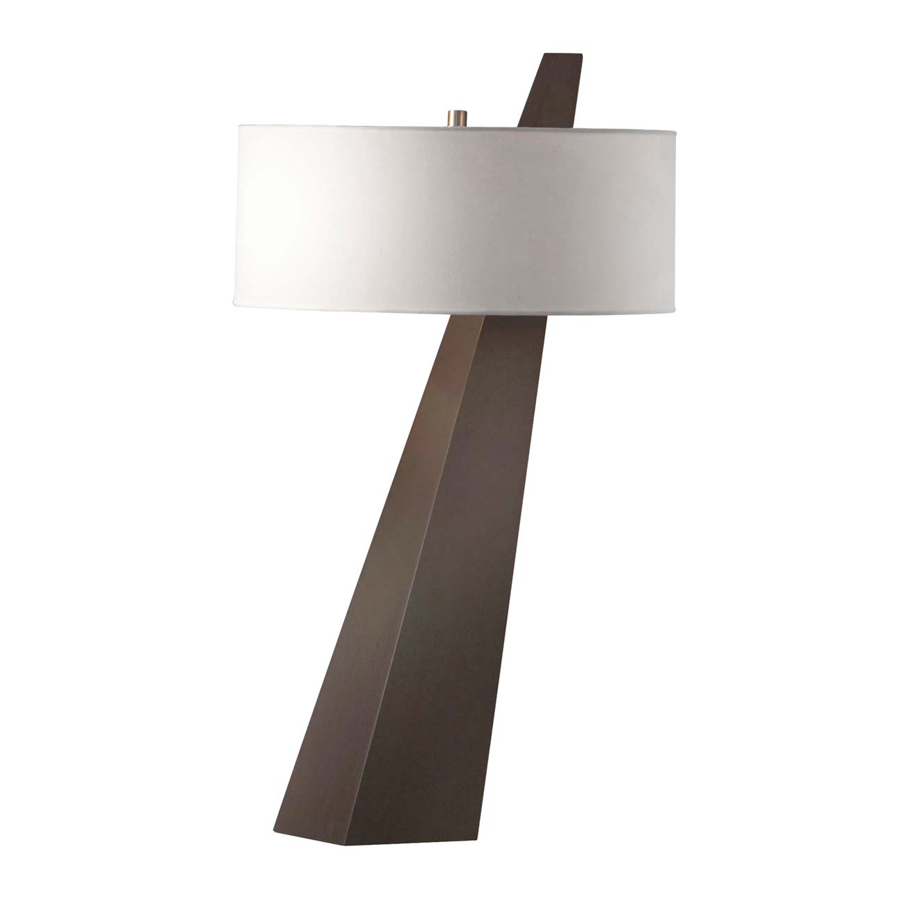 Premium Obelisk Table Lamp Chestnut | Nova Of California